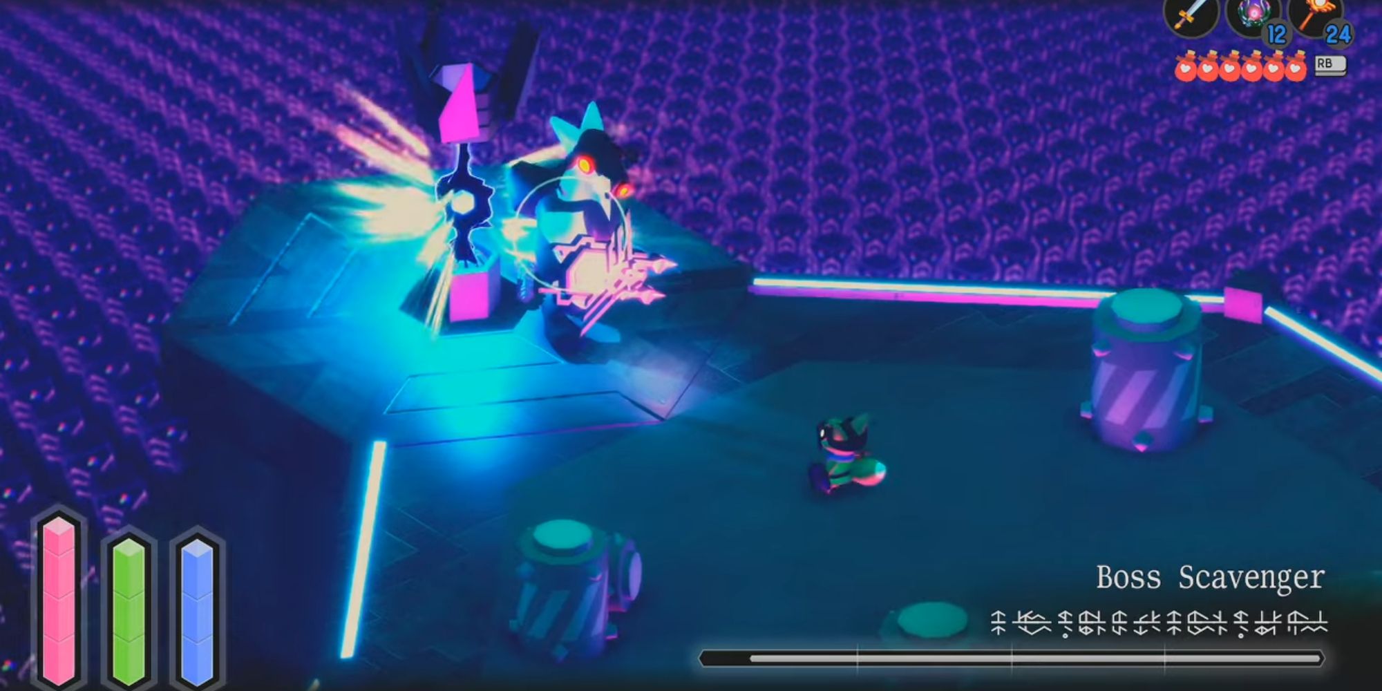 Tunic: How To Beat The Boss Scavenger