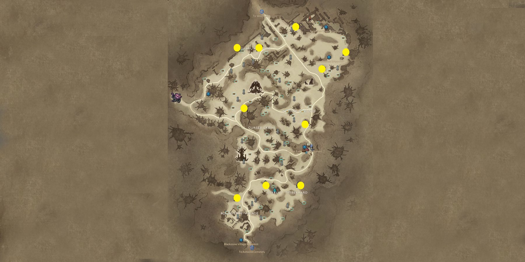 Diablo Immortal: Hidden Lair Locations