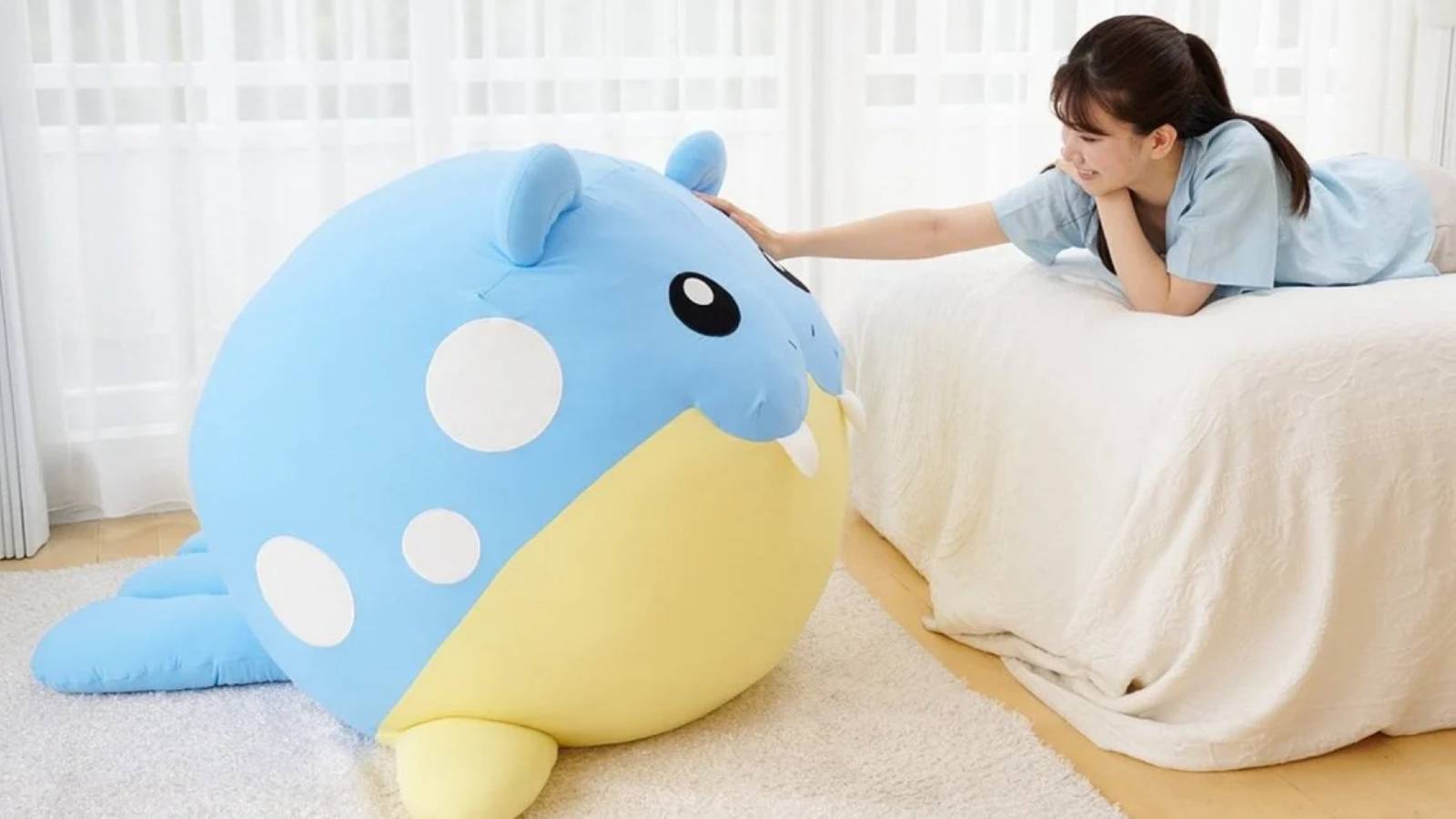 Giant Spheal Plush Finally Arrives in North America
