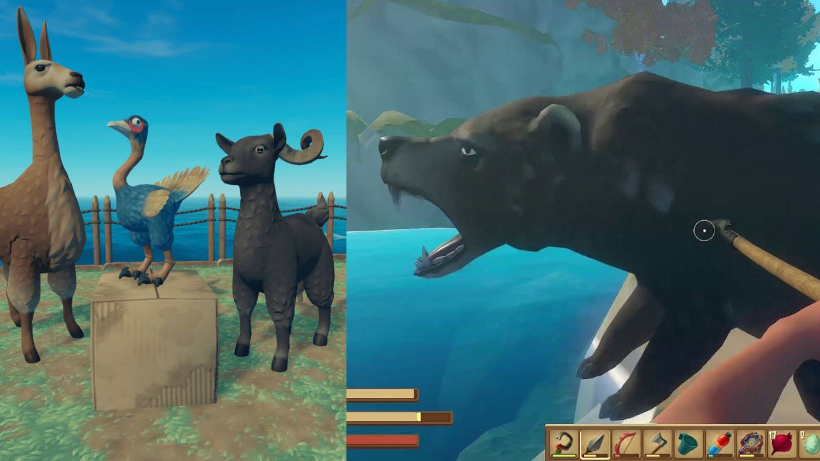 Raft: Every Animal Threat, Ranked From Least To Most Dangerous