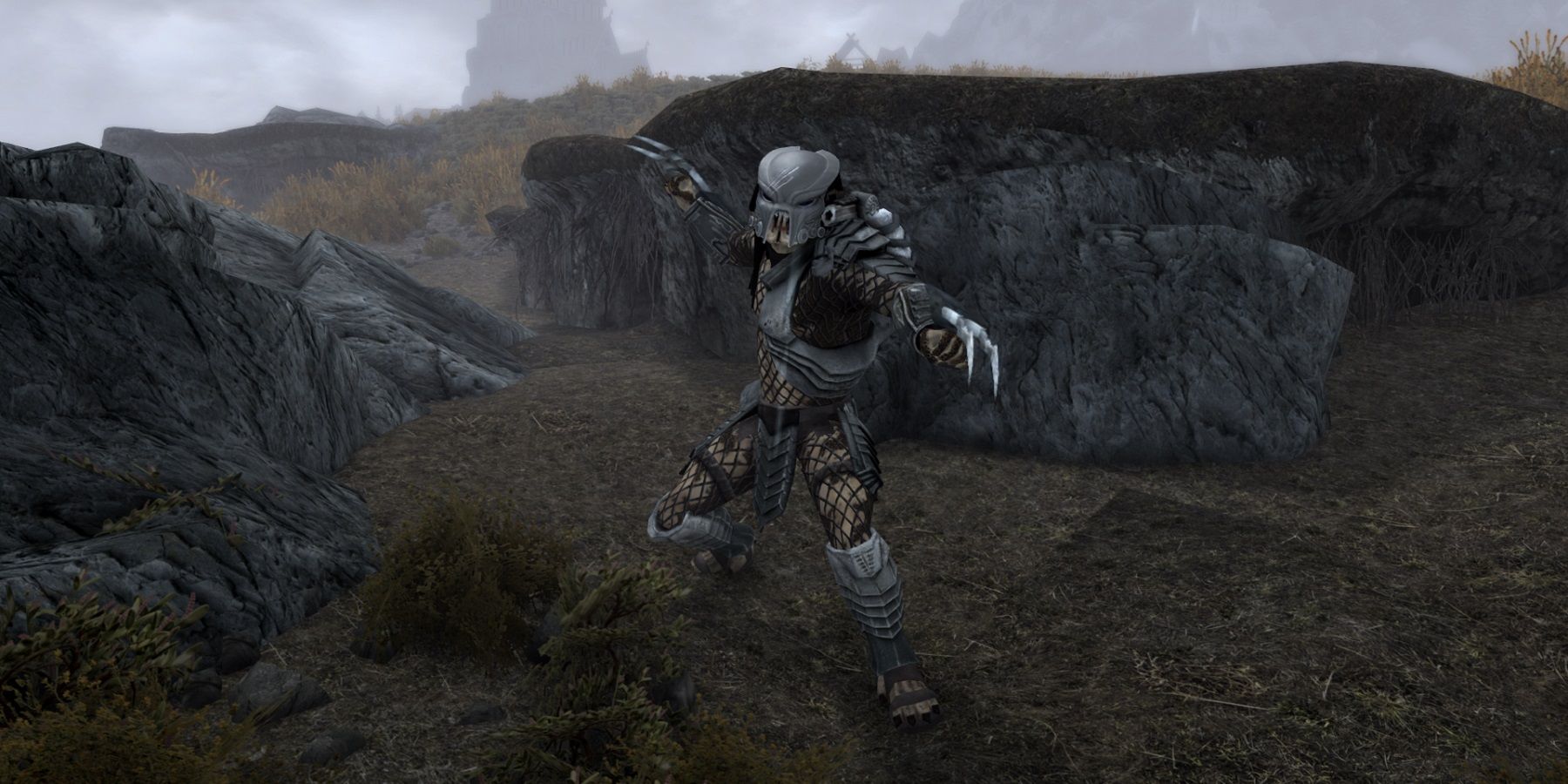 Skyrim Mod Lets Players Become the Predator, Fight Xenomorphs