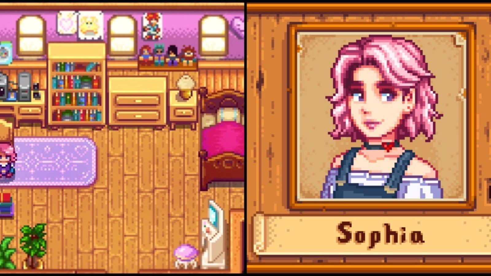 Stardew Valley Expanded: Sophia Romance Guide