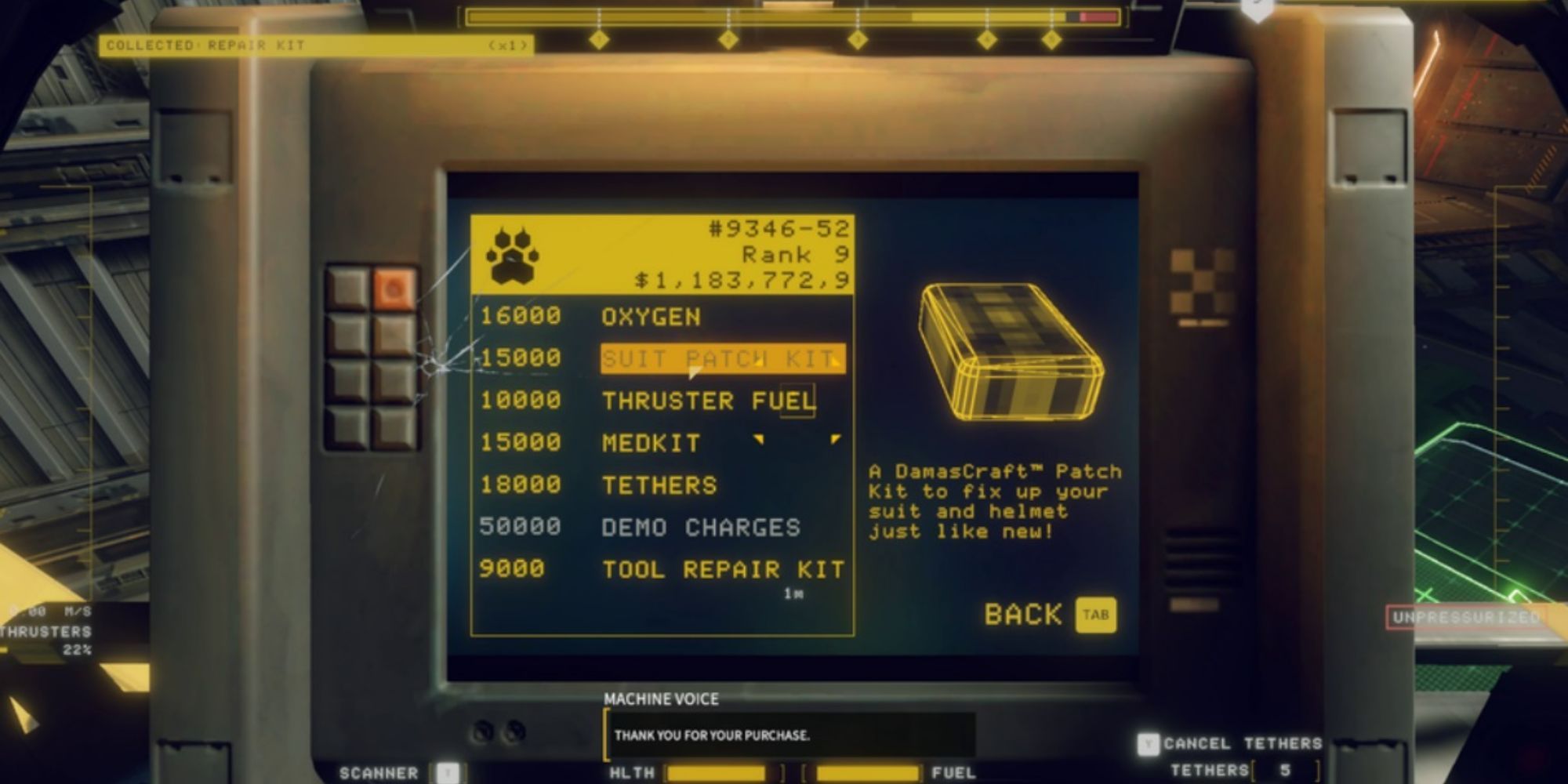 Hardspace: Shipbreaker - How To Use Repair Kit