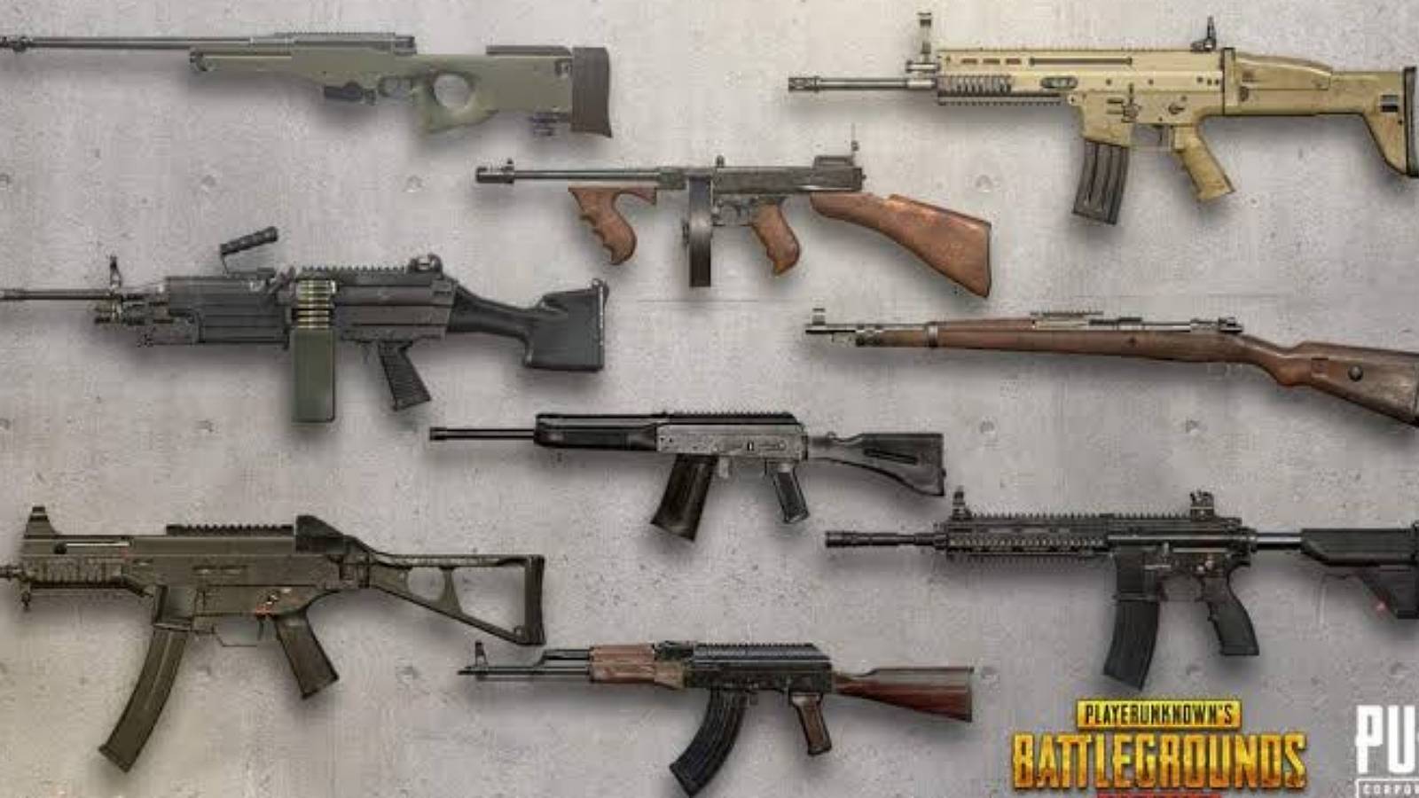 PUBG Mobile All Gun Classes Ranked
