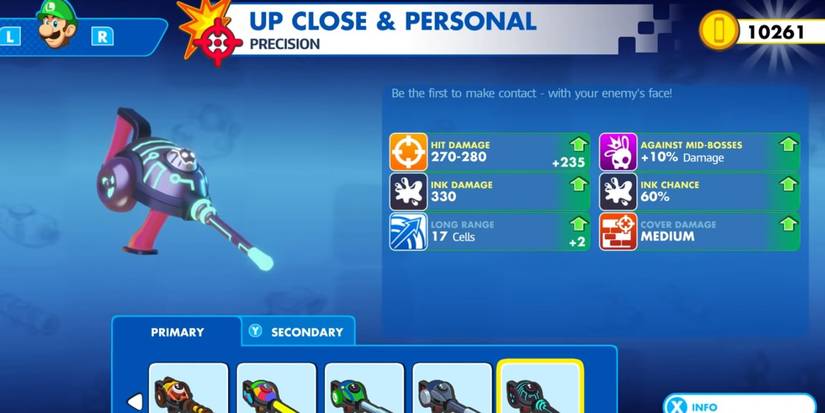 Mario + Rabbids Kingdom Battle: Best Weapons