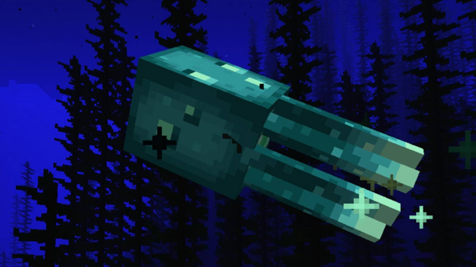 Minecraft Fan Makes Impressive LEGO Glow Squid Animation