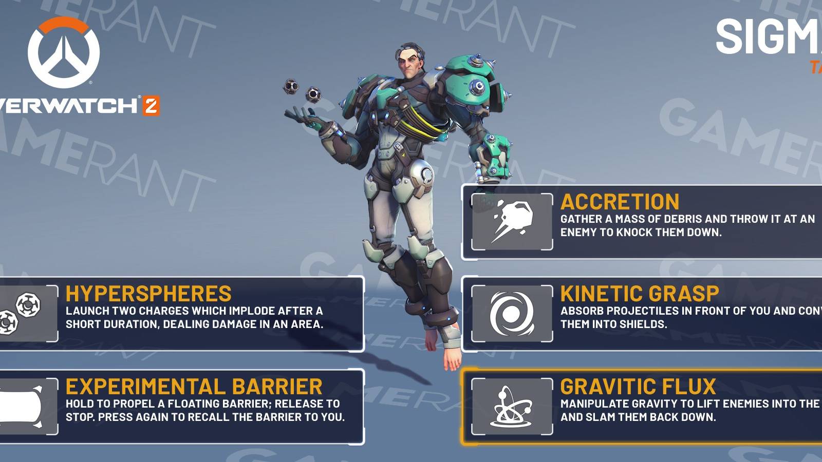 Overwatch 2: Sigma Guide (Tips, Abilities, And More)
