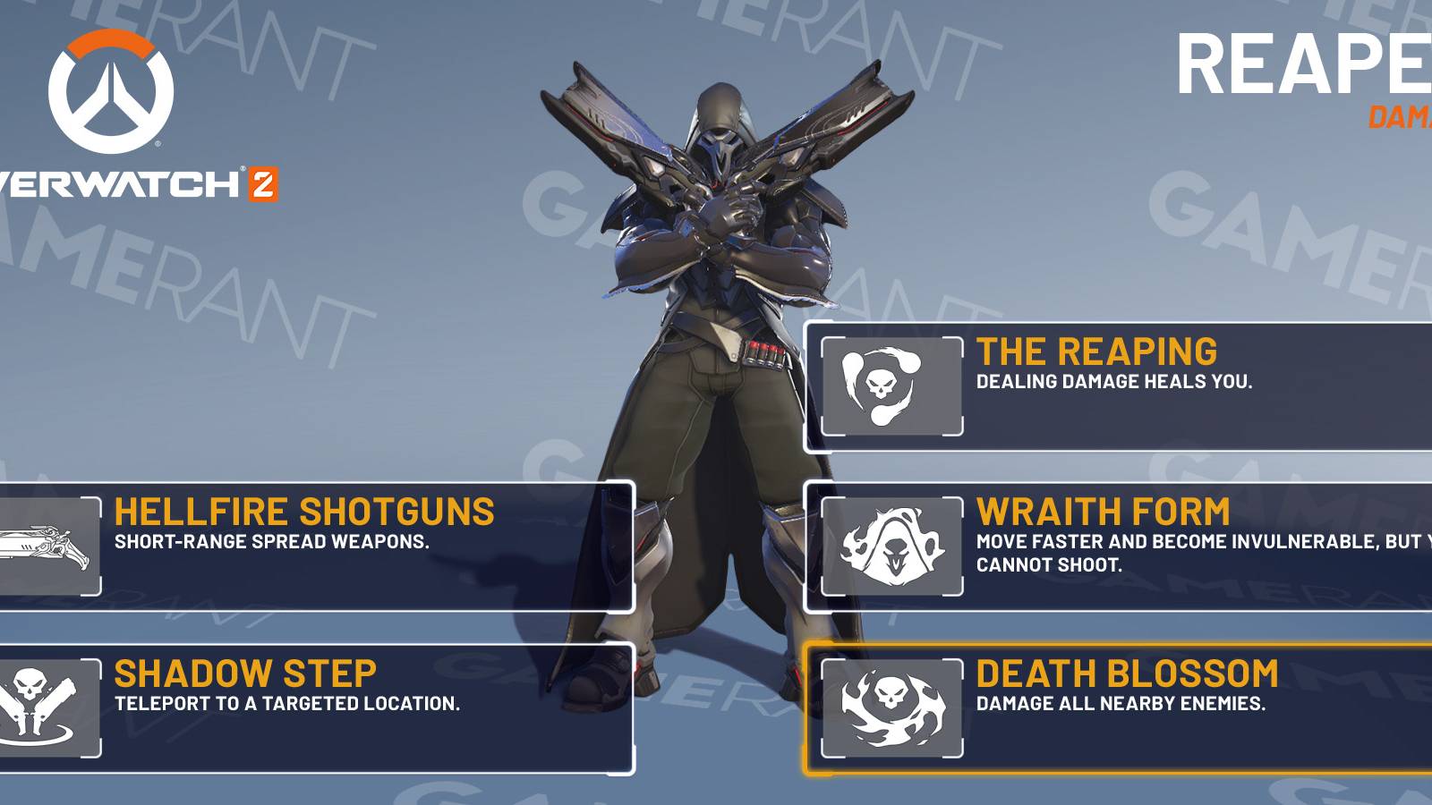 Overwatch 2: Reaper Guide (Tips, Abilities, And More)