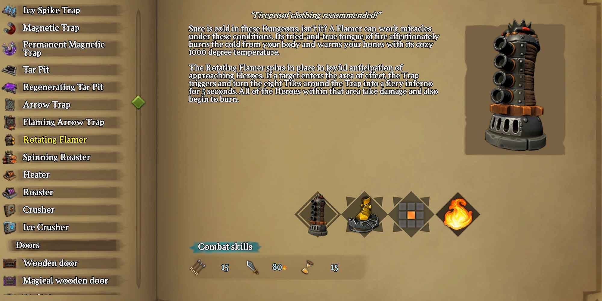 Dungeons 3:The Best Traps, Ranked