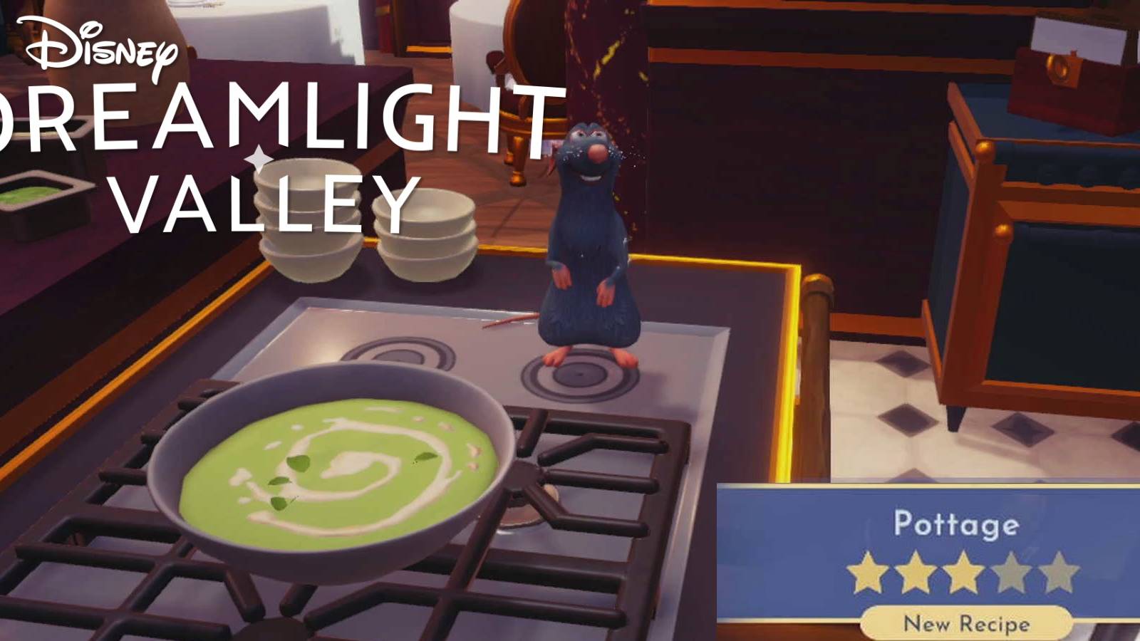Disney Dreamlight Valley: How to Make Pottage