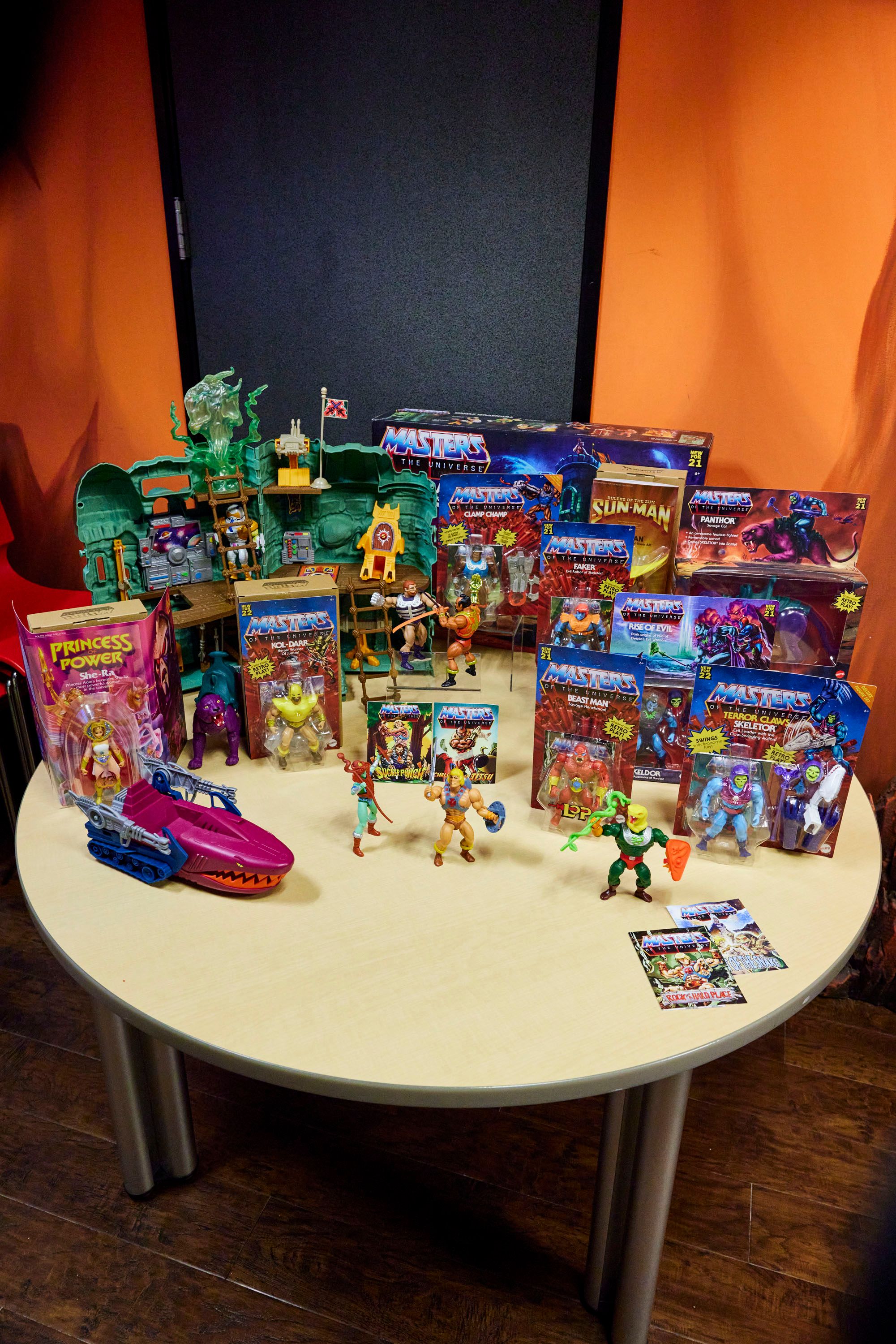 Visiting Mattel's Design Center to Celebrate He-Man's Birthday