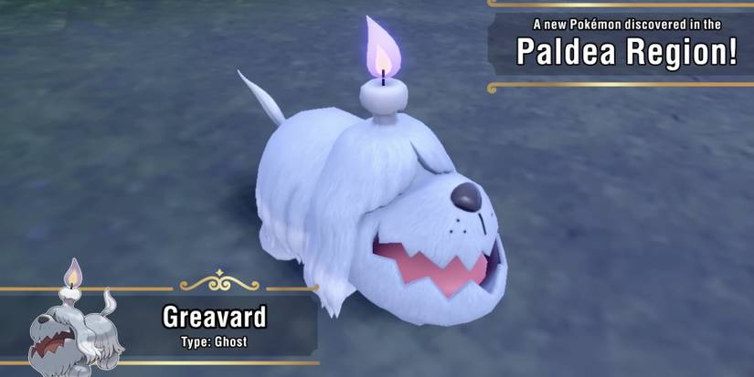 New Scarlet and Violet Pokemon Greavard Is More Unsettling Than It Seems