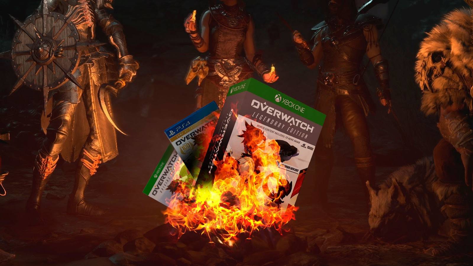 Overwatch 1 Discs Are Now Being Used As Pizza Cutters and Drink Coasters