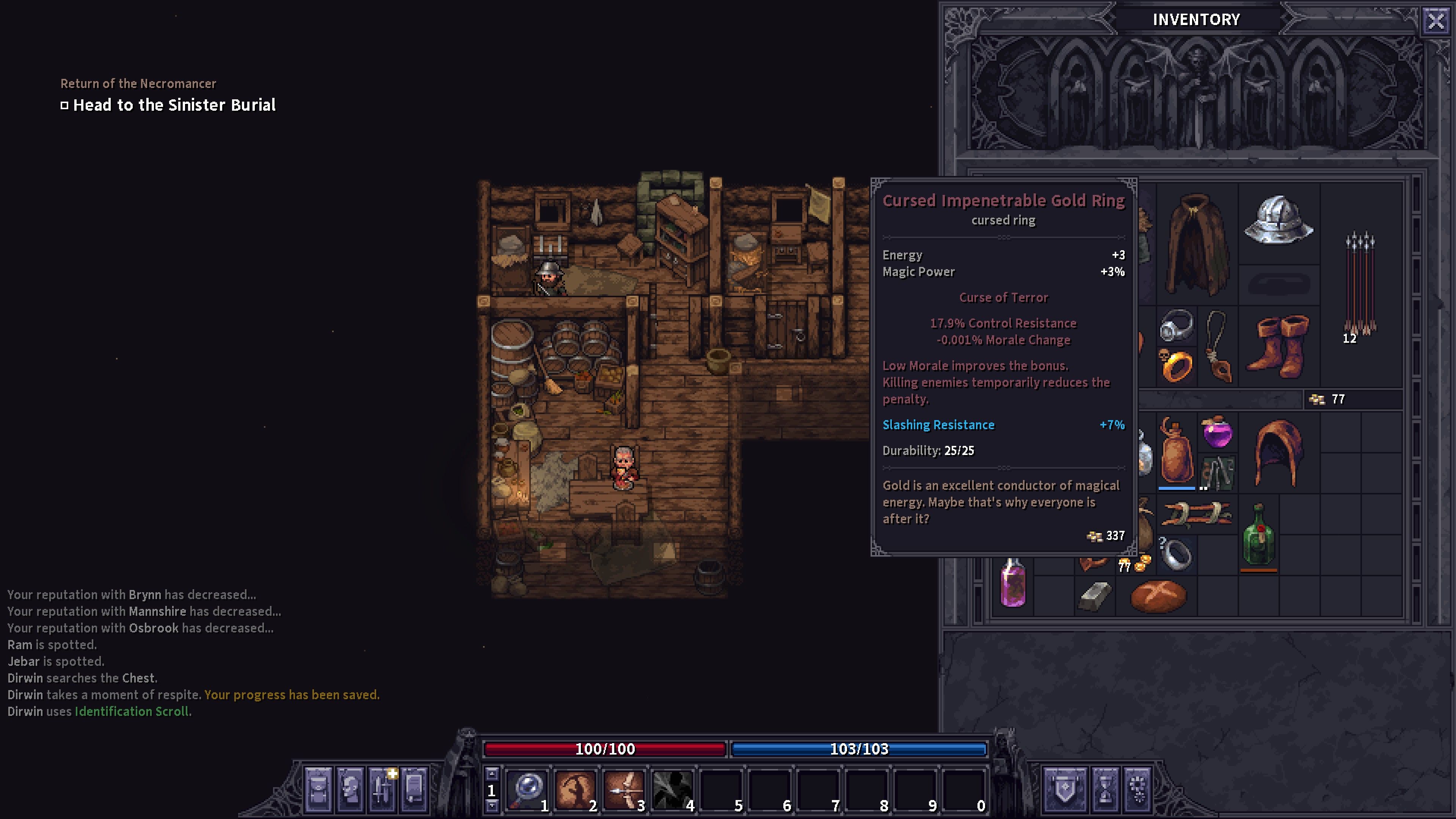 Stoneshard: How to Identify items