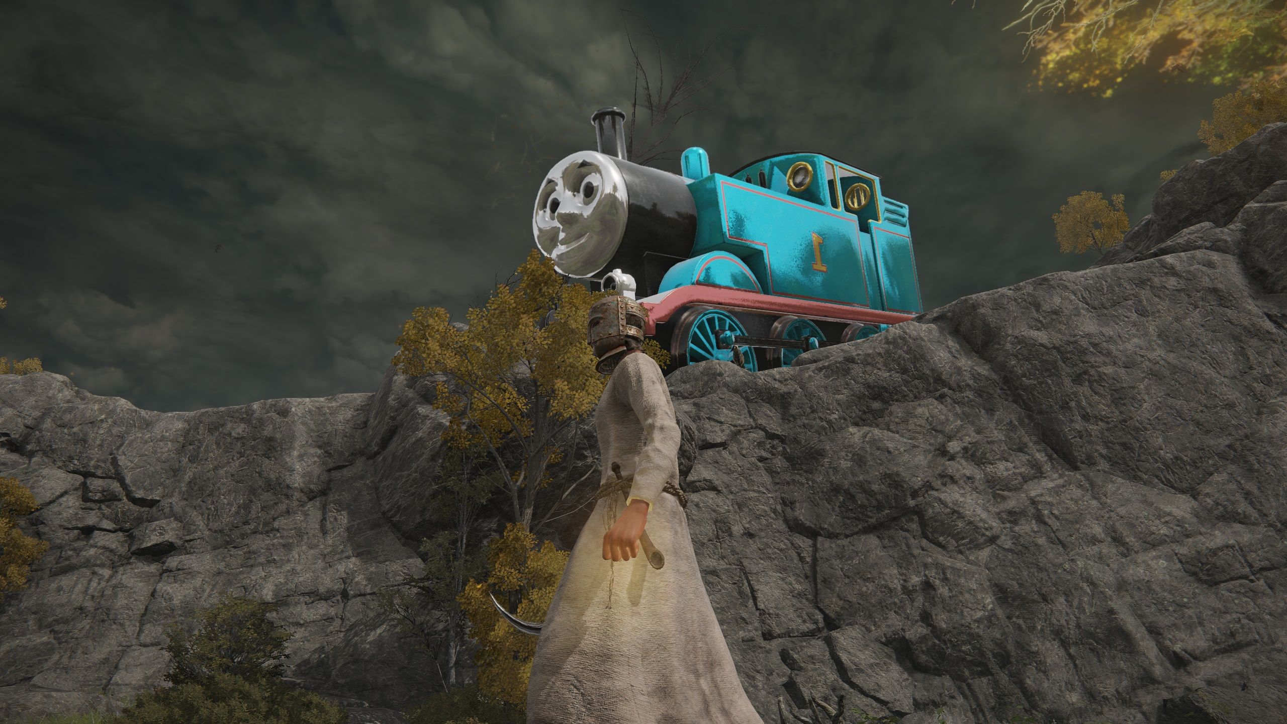 Elden Ring Mod Adds Thomas the Tank Engine Elden Ring Mod Adds Thomas the Tank Engine