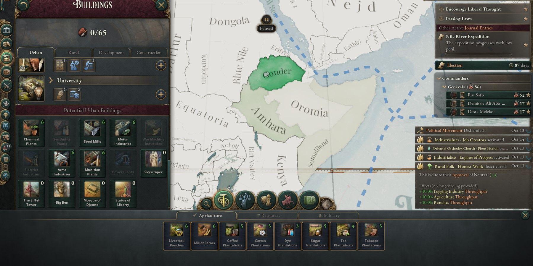 Victoria 3: How To Build Factories