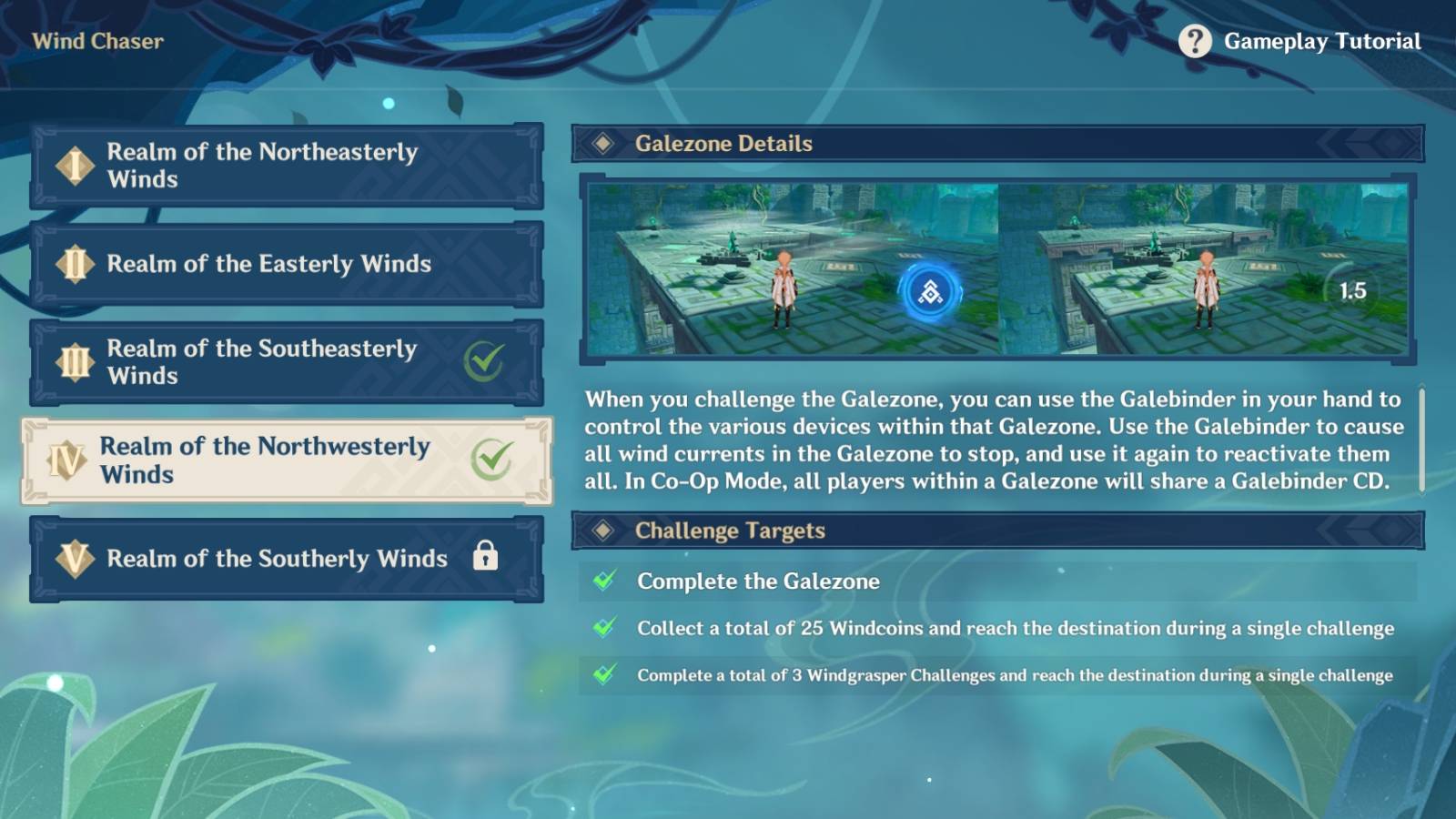 Genshin Impact: Wind Chaser Domain Guide - Day 4