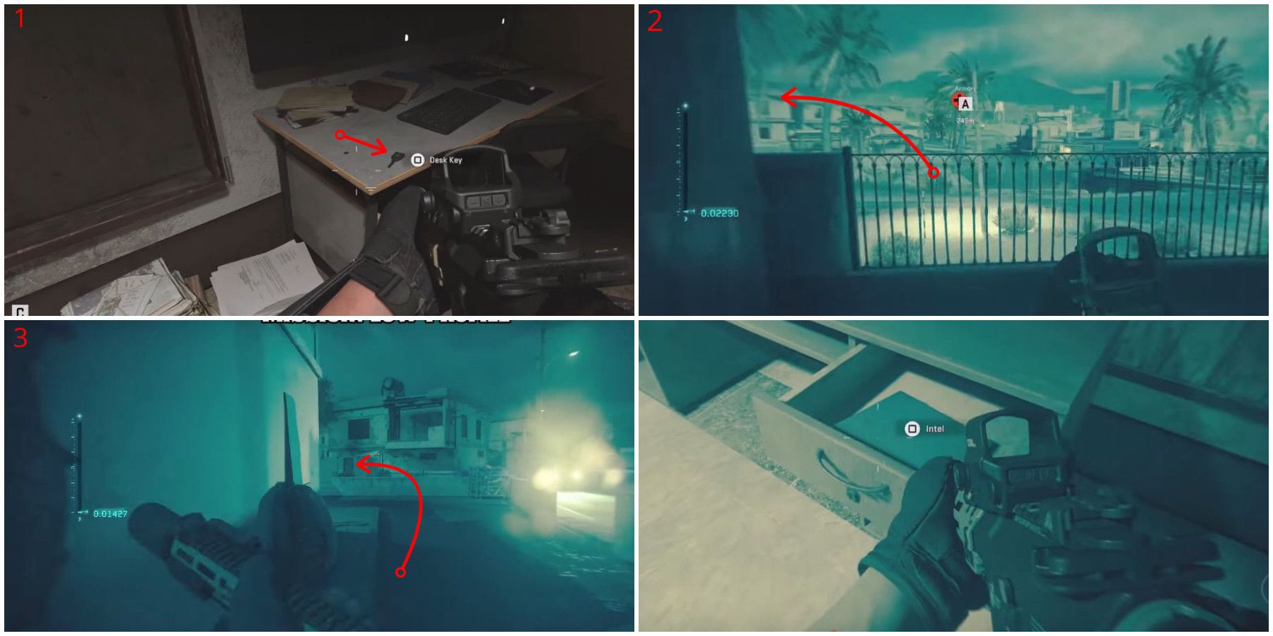 Modern Warfare 2: All 20 Intel Locations for Low Profile Spec Ops