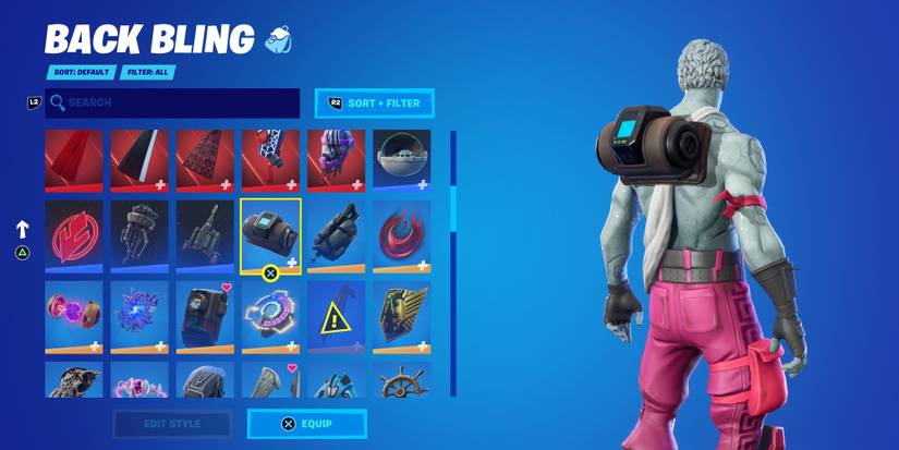 Fortnite Best Reactive Back Blings