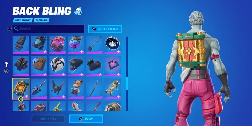 Fortnite Best Reactive Back Blings