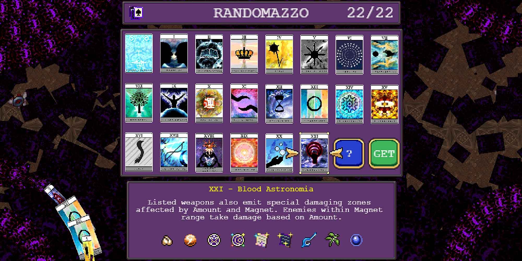 Vampire Survivors: Best Arcana Builds