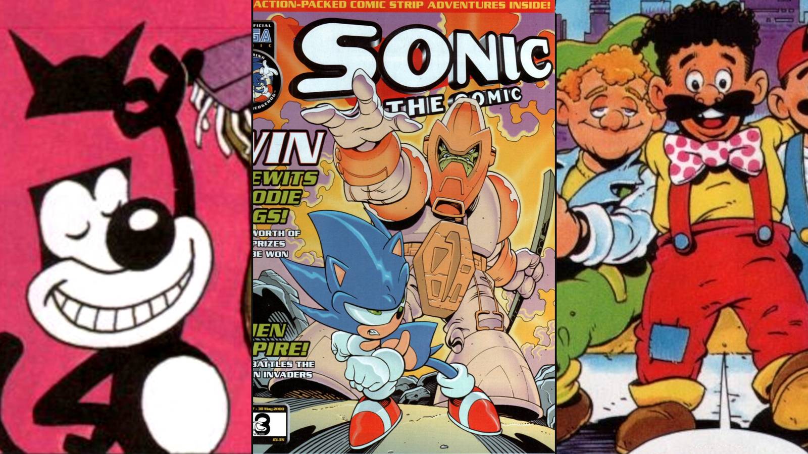 The Strangest Characters From Sonic the Comic