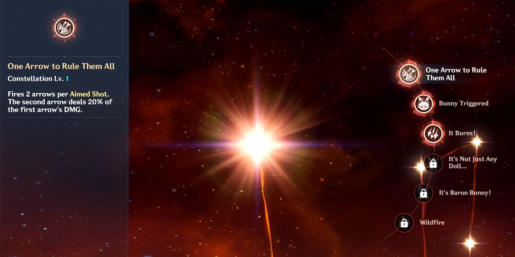 Genshin Impact: Amber Constellations Complete Guide