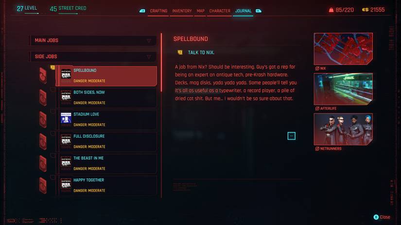 Cyberpunk 2077: The Spellbound Side Job Guide