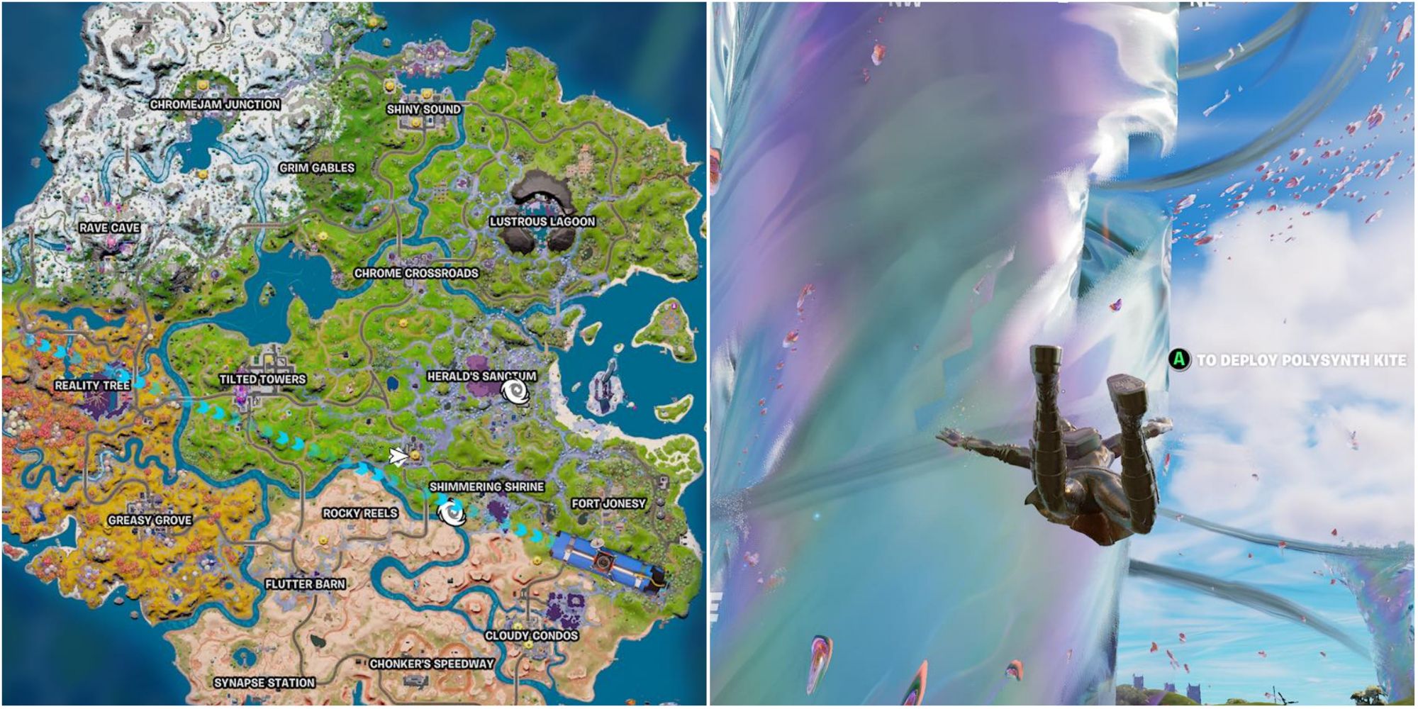 Fortnite How To Enter A Chrome Vortex