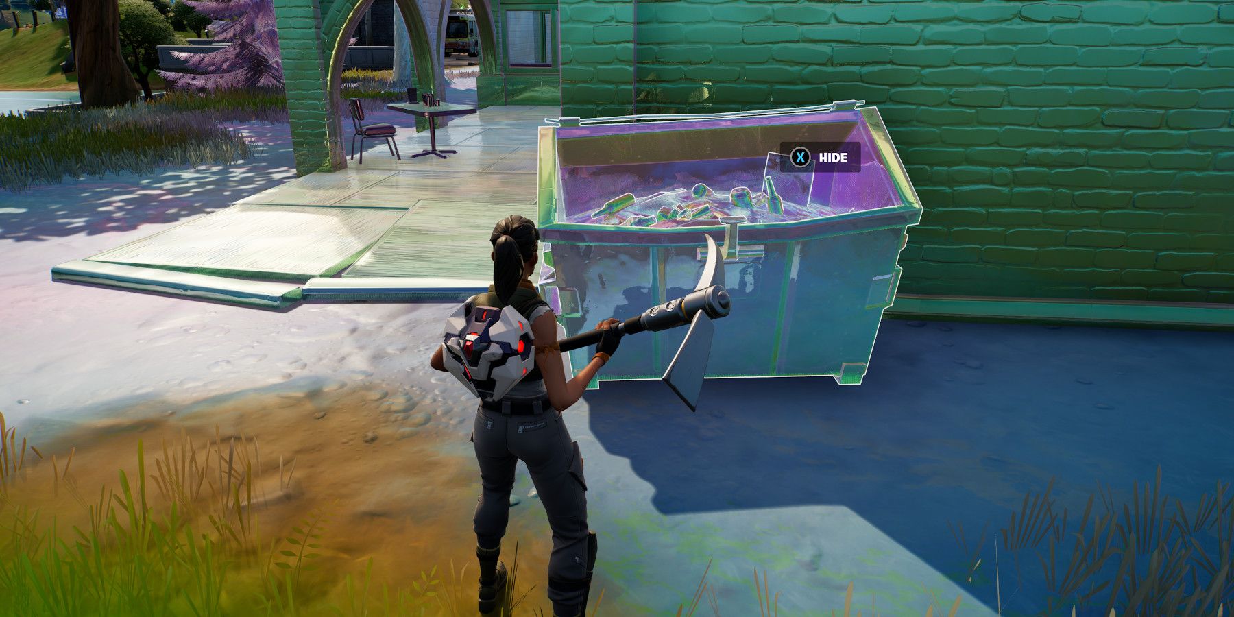 Fortnite: How to Search an Open Dumpster to Find the Last of The ...