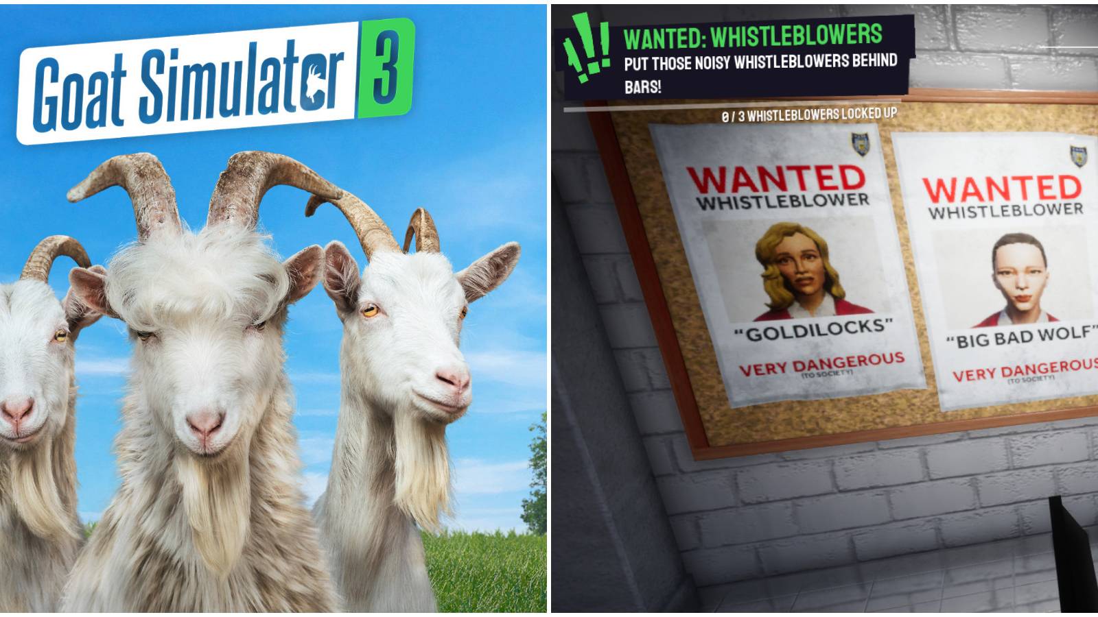 Goat Simulator 3 - Wanted: Whistleblowers Quest Guide
