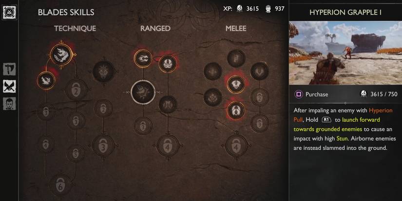 God of War Ragnarok: The Best Blades of Chaos Skills to Unlock First