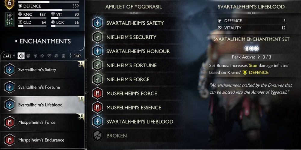 God Of War Ragnarok: Best Enchantments