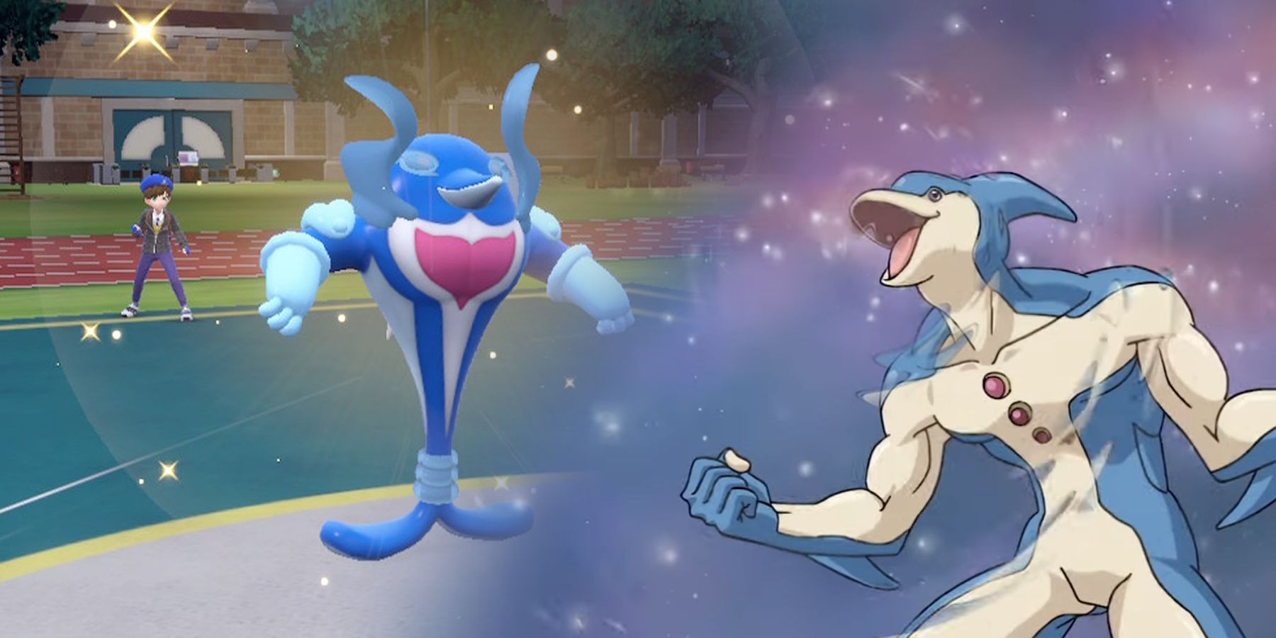 Comparing Pokemon Scarlet and Violet's Finizen Line to Yu-Gi-Oh's Aqua ...