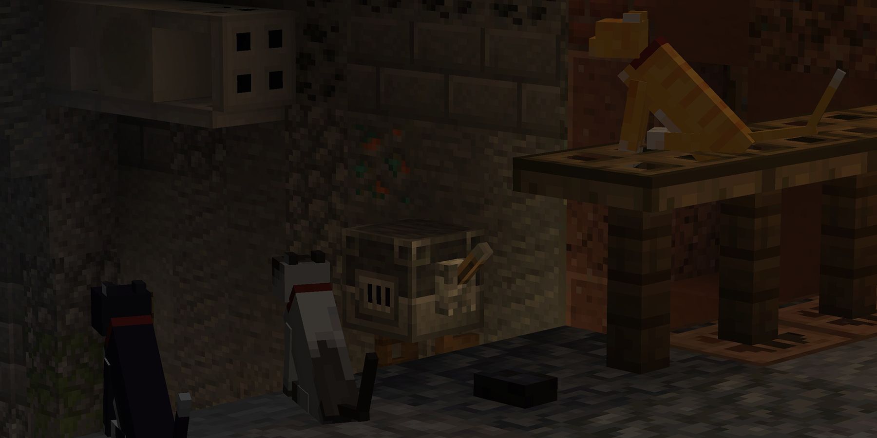 Minecraft Player Builds Impressive Docks Inspired by the Game Stray