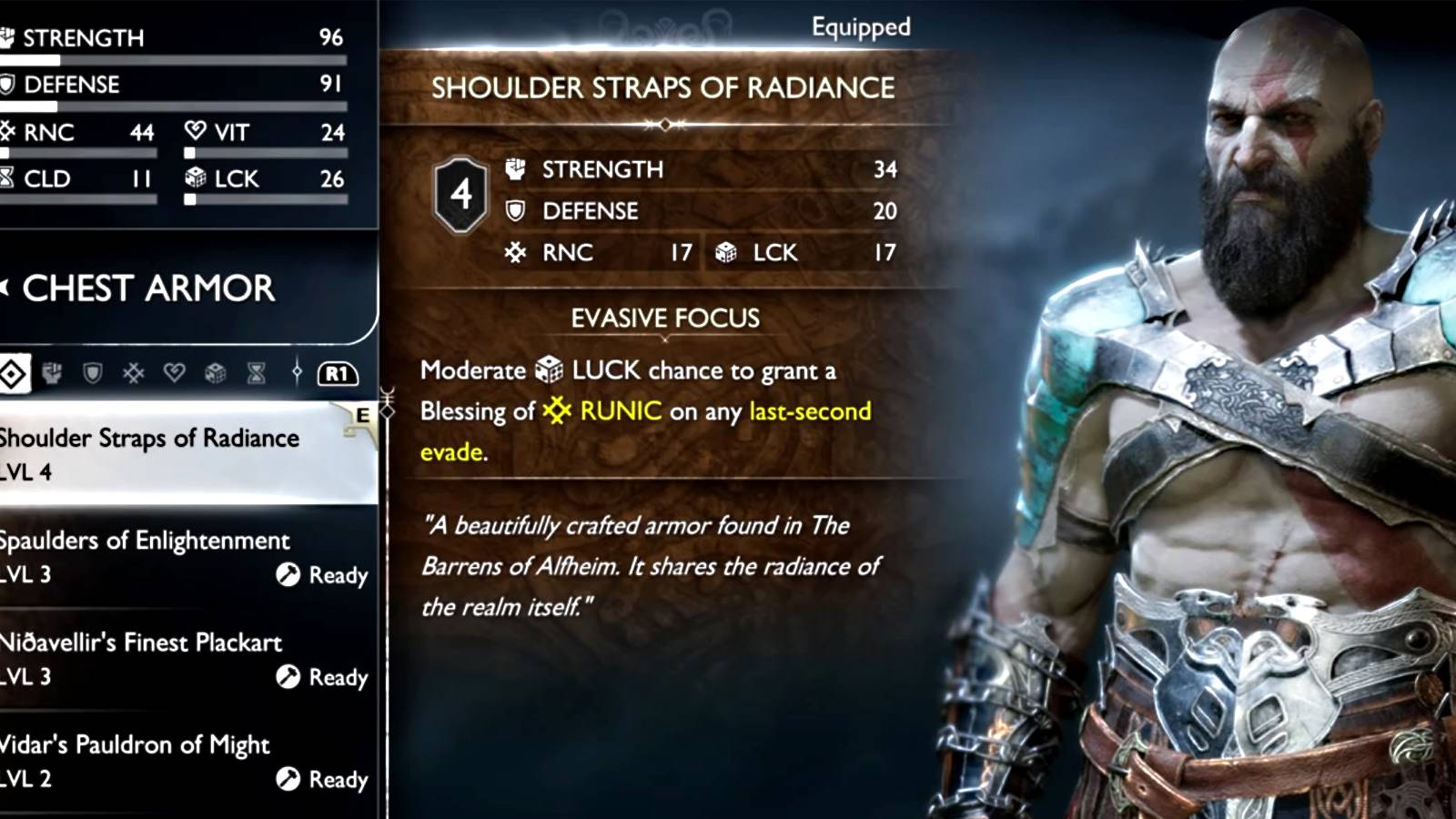 God Of War Ragnarok: How To Get The Radiance Armor Set