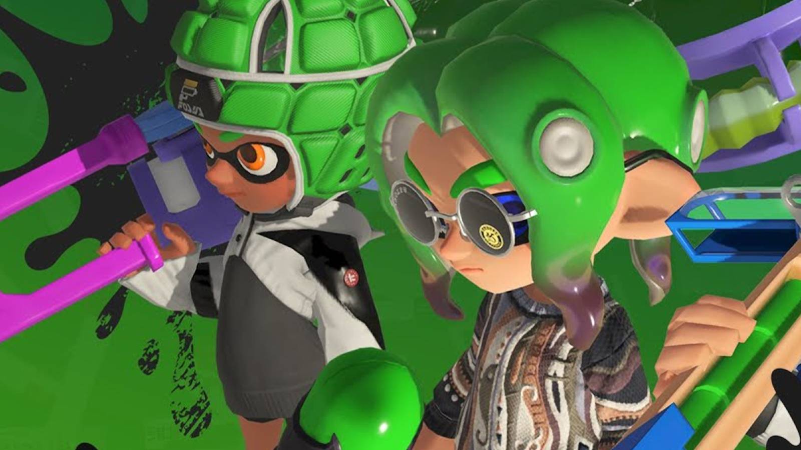Splatoon 3 Details New Dapple Dualies and Inkbrush for Chill Season