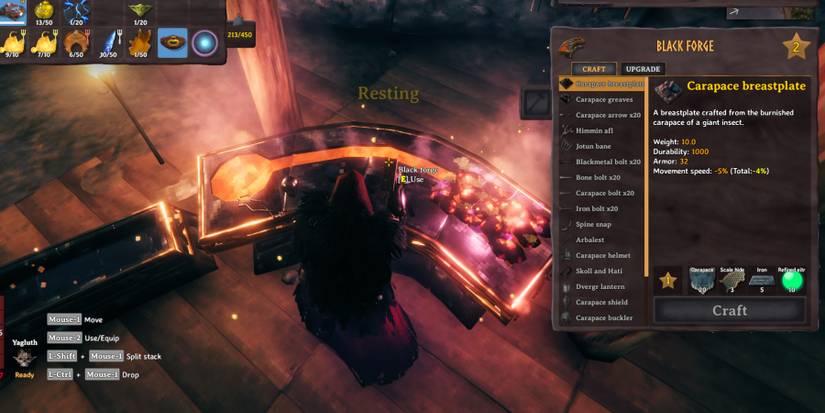 Valheim: How to Create a Black Forge & All Upgrades