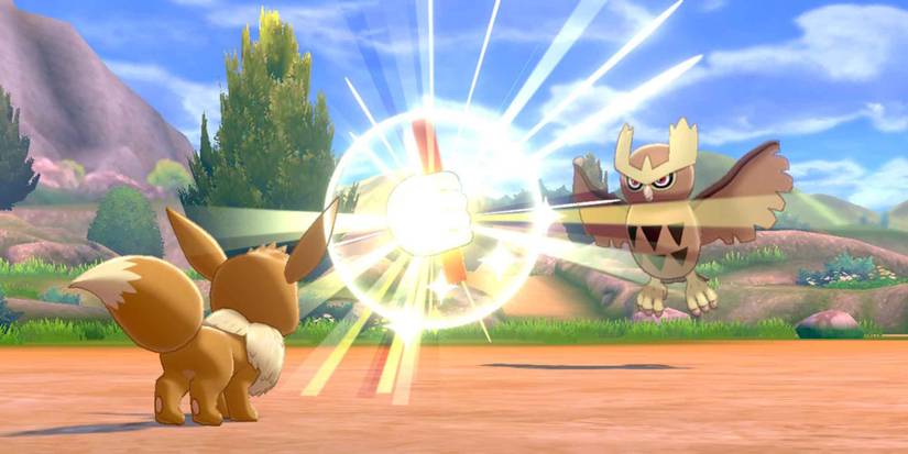 eevee fighting moves