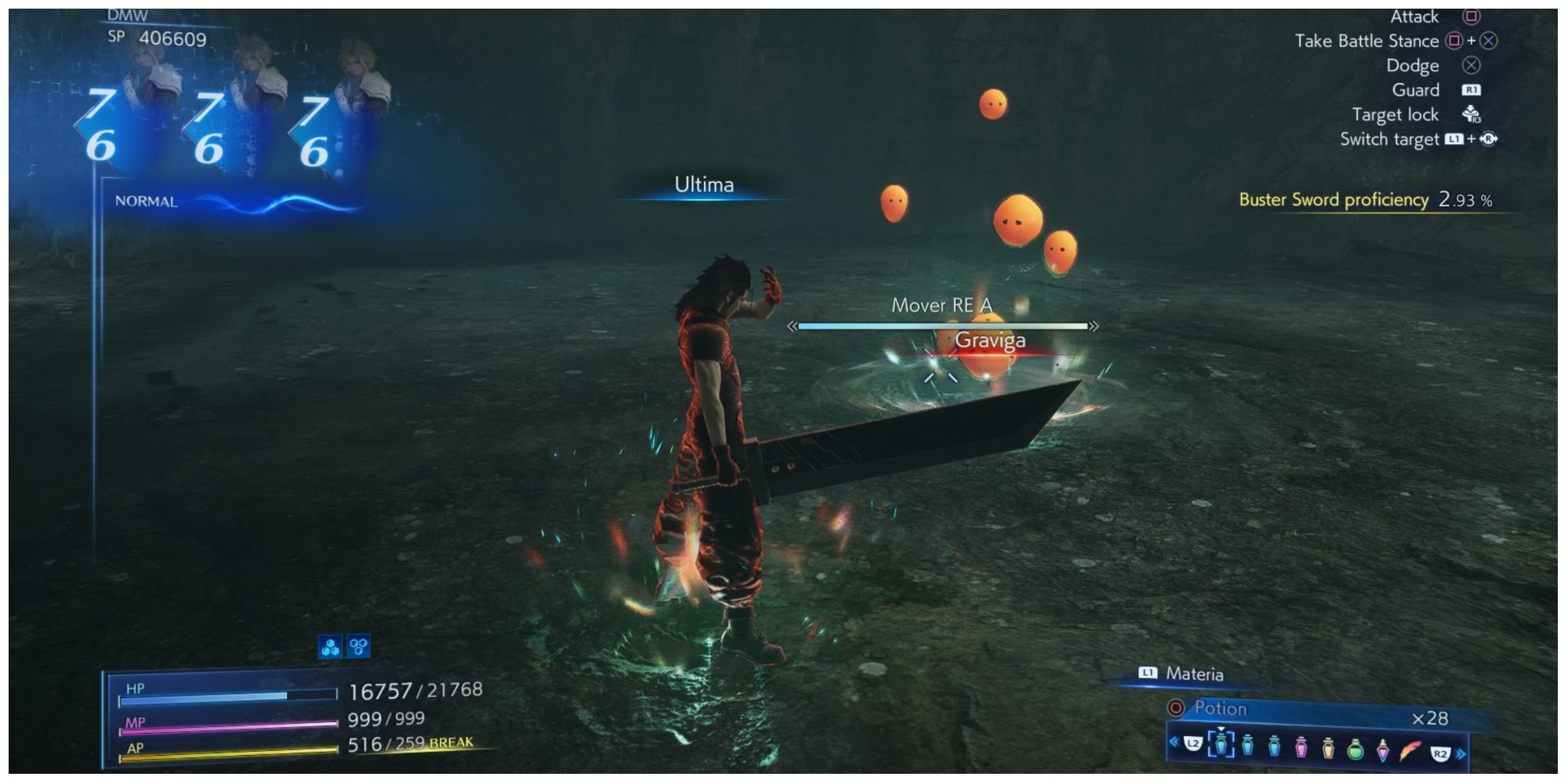 Best Magic Materia In Crisis Core: Final Fantasy 7 Reunion