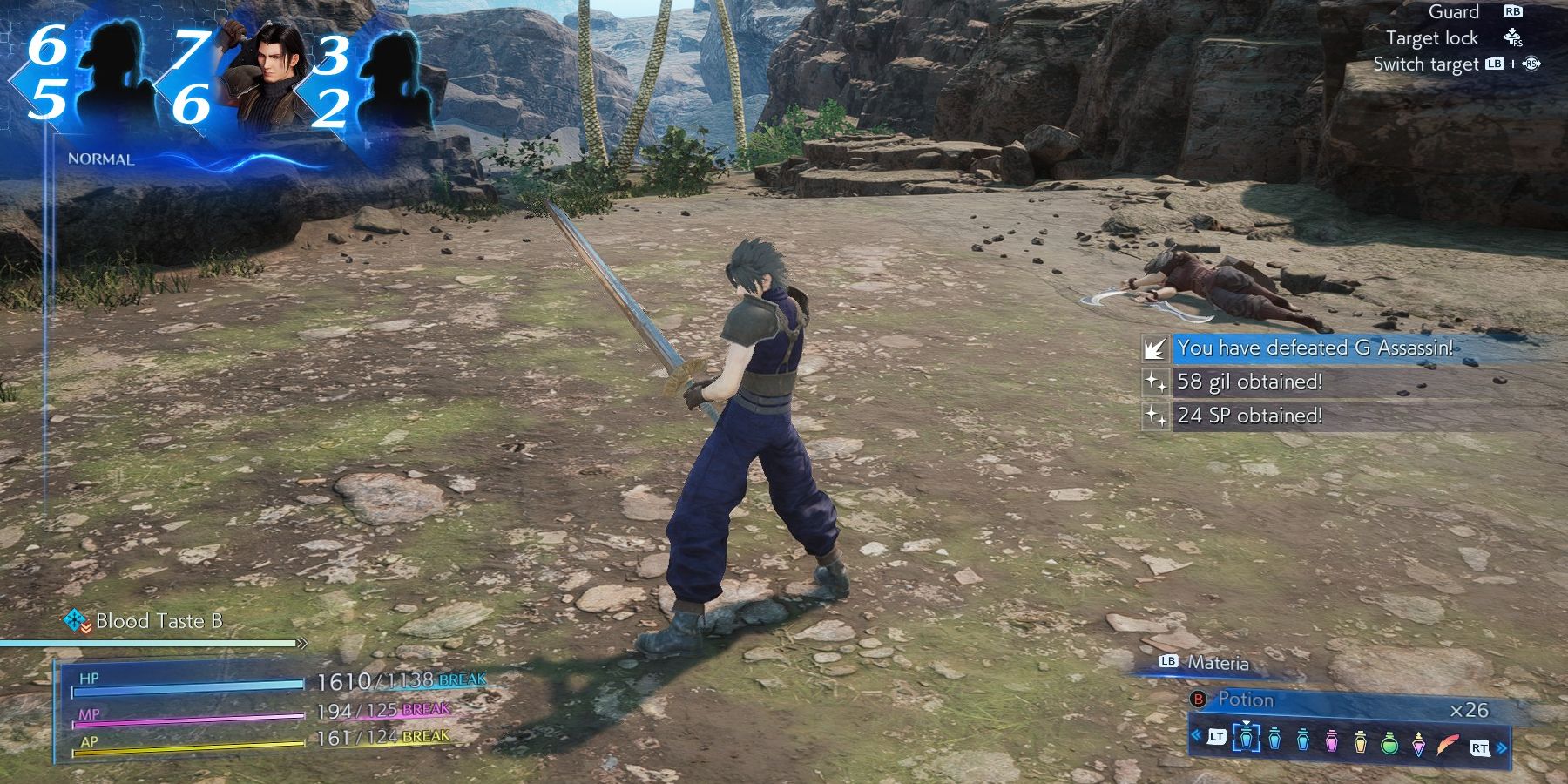 Crisis Core: Final Fantasy 7 Reunion - How to Farm Gil