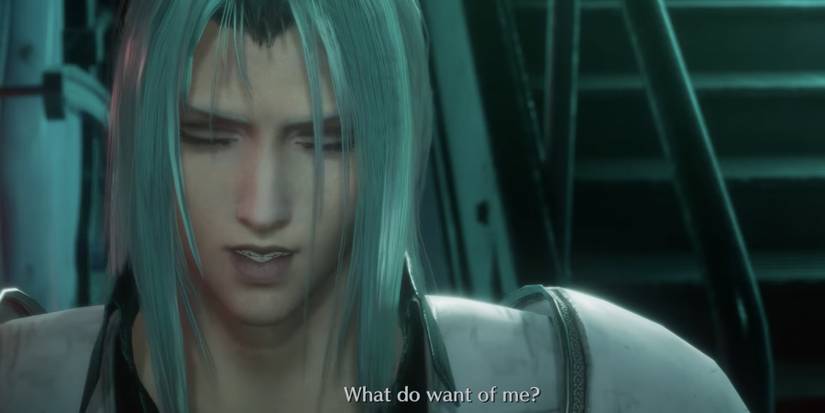 sephiroth remake face