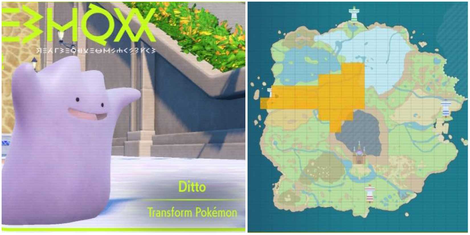 Ditto Location in Pokemon Scarlet and Violet