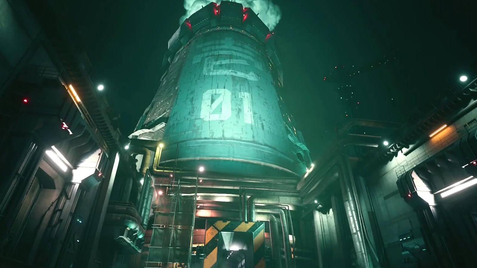 Crisis Core Final Fantasy 7 Reunion Shows Off Mako Reactor Cat Tree