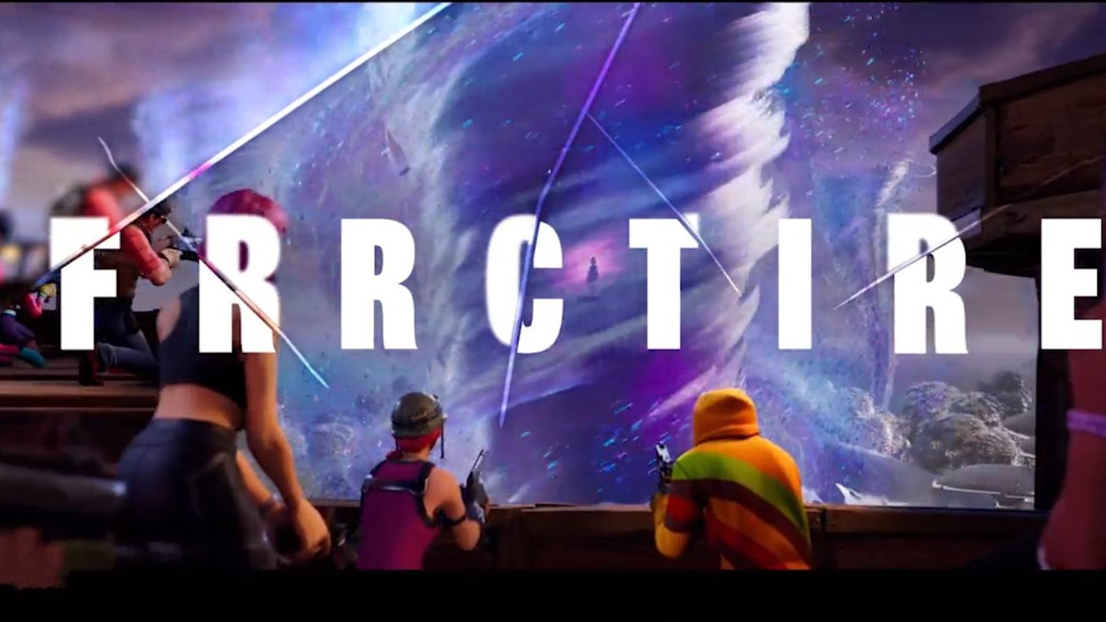 Fortnite Teasing Chapter 3 Map's Destruction