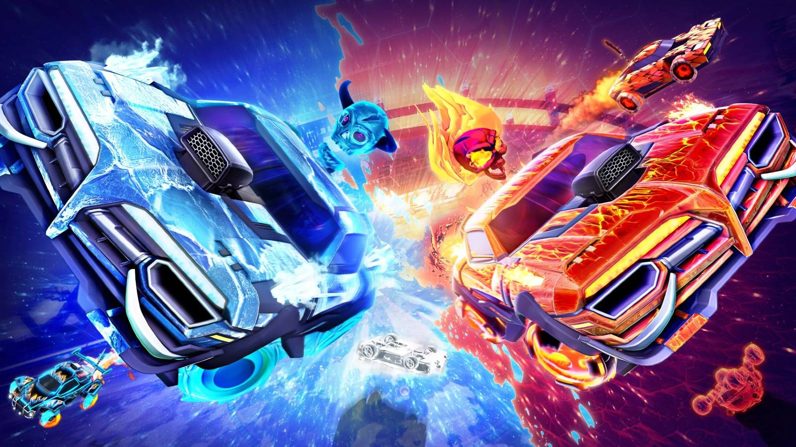 Rocket League Confirms Fire and Ice Theme for Season 9