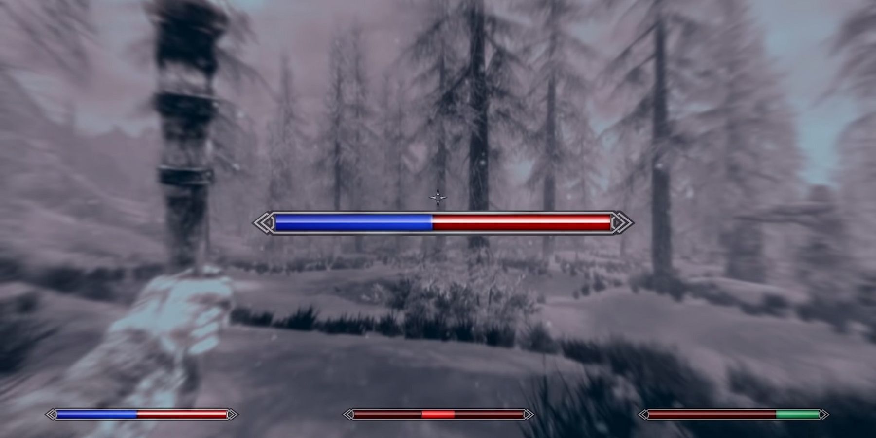 Strange Skyrim Image Shows Player Having 0 Maximum Health