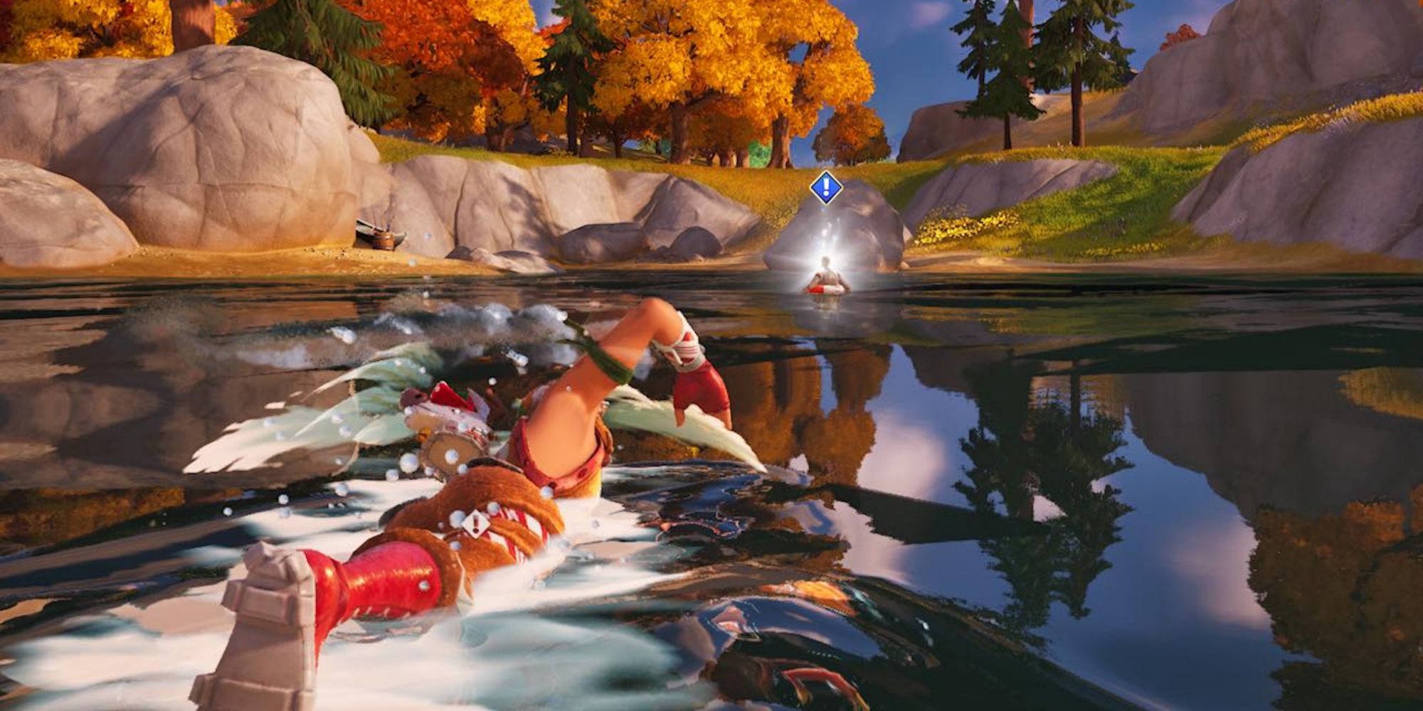 Fortnite: How To Rescue Training Dummies In The Water