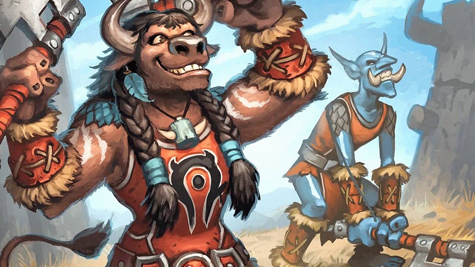 Tauren Warrior Woman Fantasy Tauren Toony Style Fur! By Osato Kun