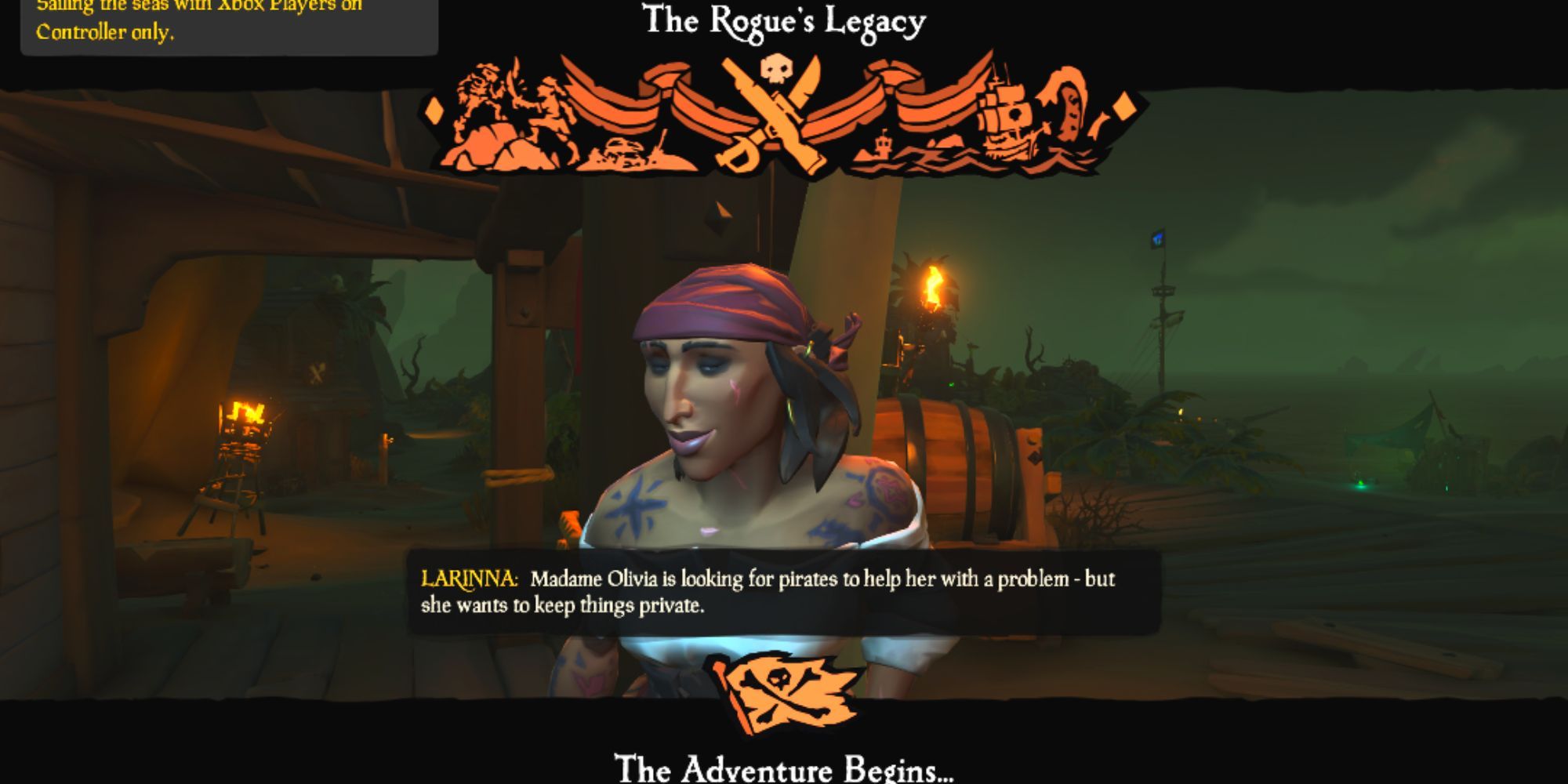 Sea Of Thieves: Adventure 10 - How To Complete The Rogue's Legacy